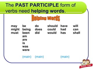 Irregular and helping_verbs_ppt | PPT