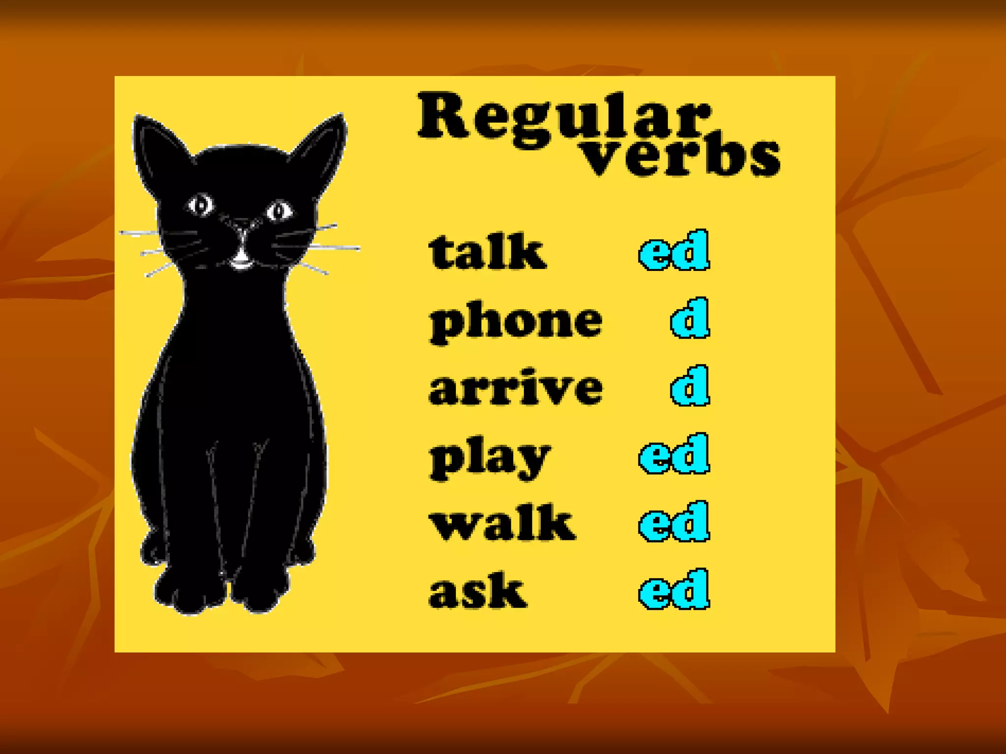 Irregular and regular verbs | PPT