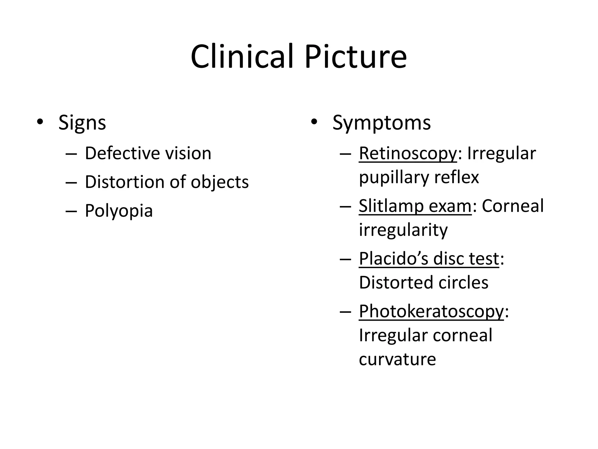 Irregular astigmatism | PPTX