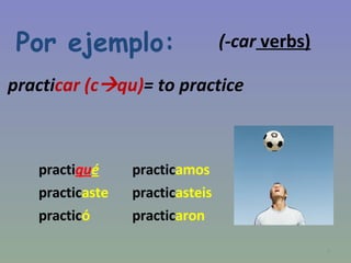 Irregulares en el Pretérito (Spanish) | PPT