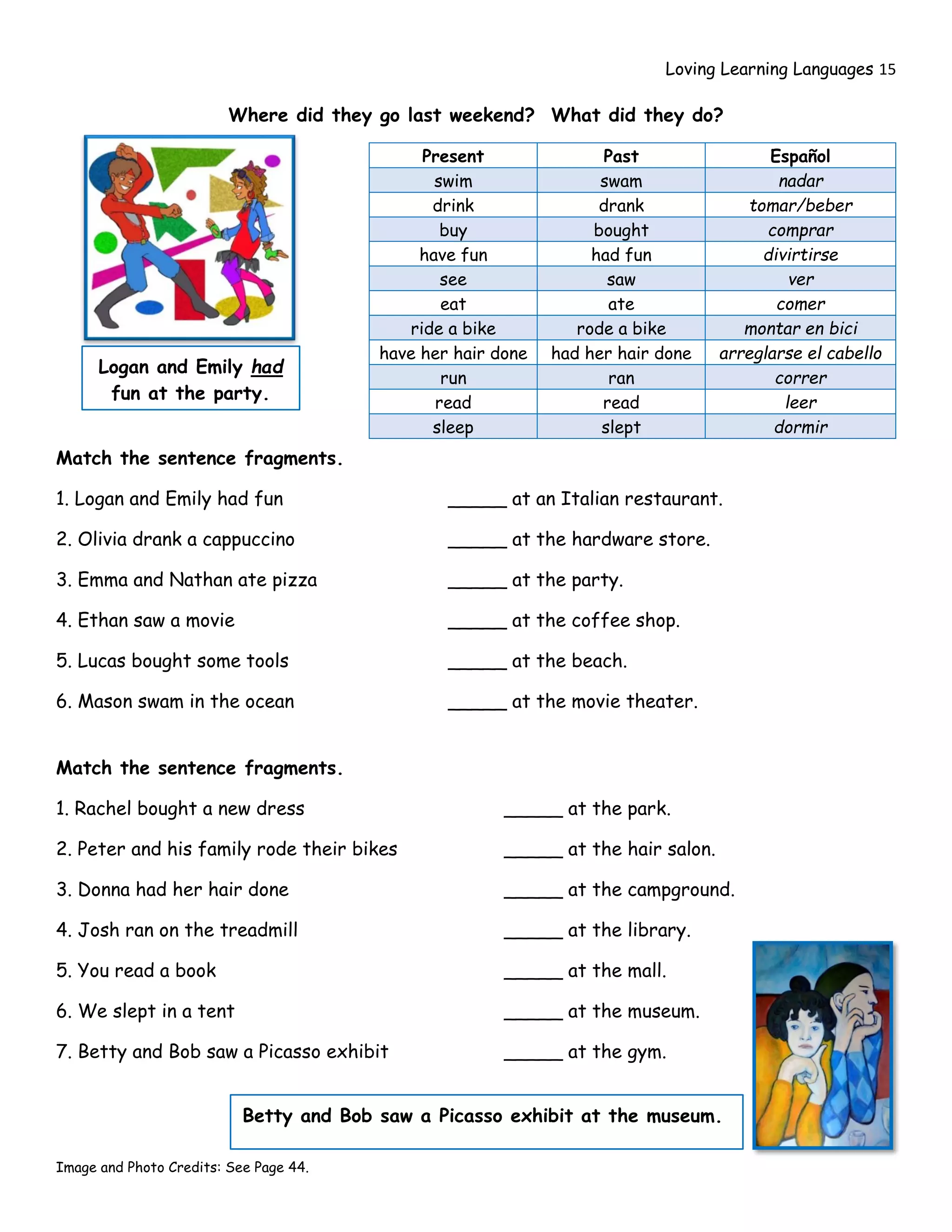 Inglés Para Hispanoblantes: English Simple Past Tense Irregular Verbs | PDF