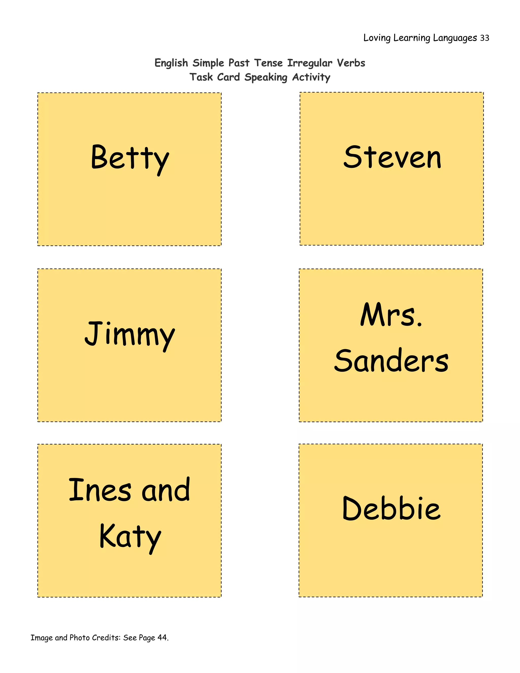 Inglés Para Hispanoblantes: English Simple Past Tense Irregular Verbs | PDF