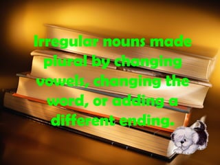 Irregular plural noun | PPT