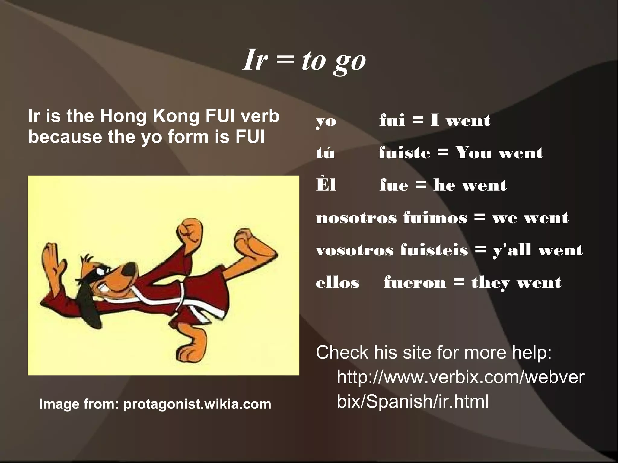 Irregular preterit | PPT