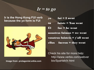 Irregular preterit | PPT