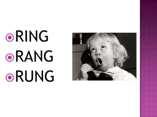 Irregulars verbs | PPTX