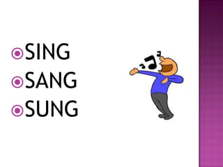 Irregulars verbs | PPTX