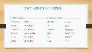 Irregular verb | PPTX