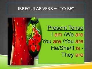 Irregular verbs 1-13 | PPT