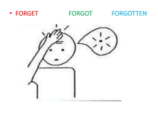 Irregular verbs | PPT