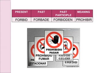 Irregular verbs | PPT