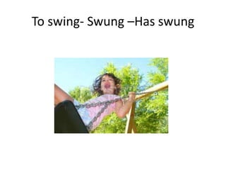 Irregular verbs | PPTX