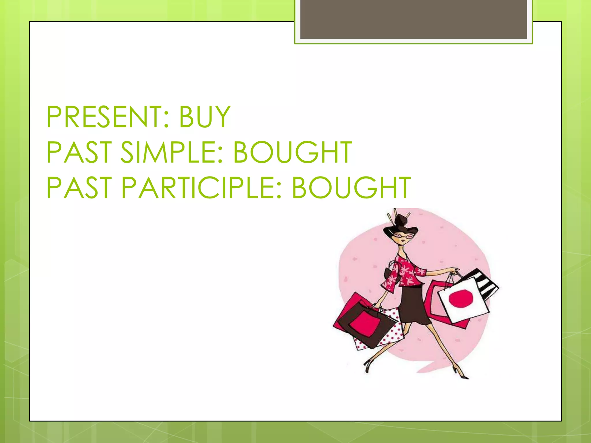 Irregular verbs | PPT