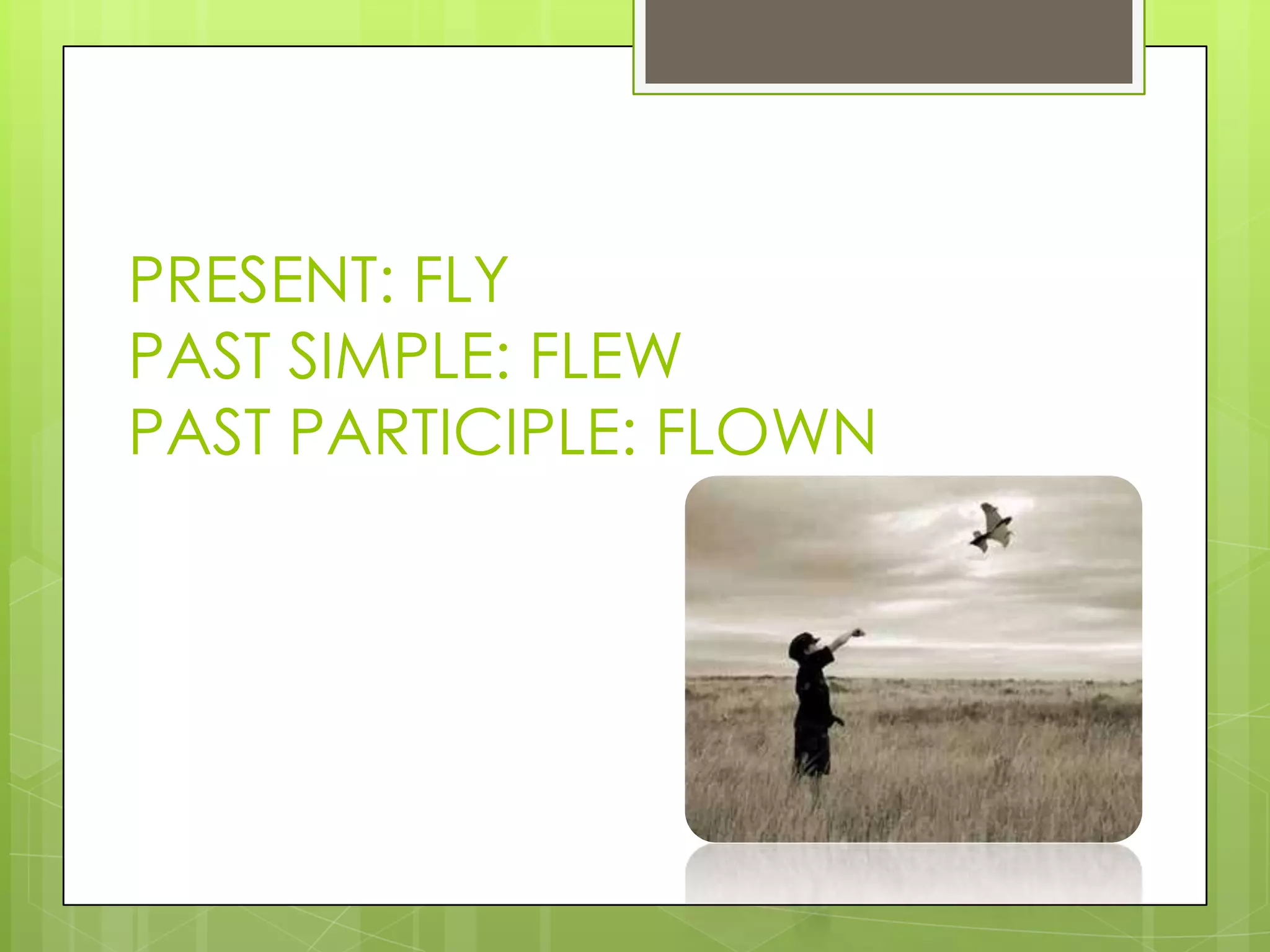 Irregular verbs | PPT