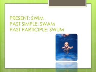 Irregular verbs | PPTX