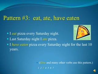 Irregular verbs (Mary LaRue) | PPTX