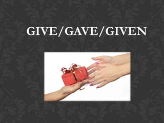 Irregular verbs | PPTX