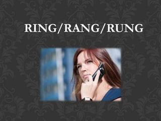 Irregular verbs | PPT