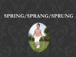 Irregular verbs | PDF