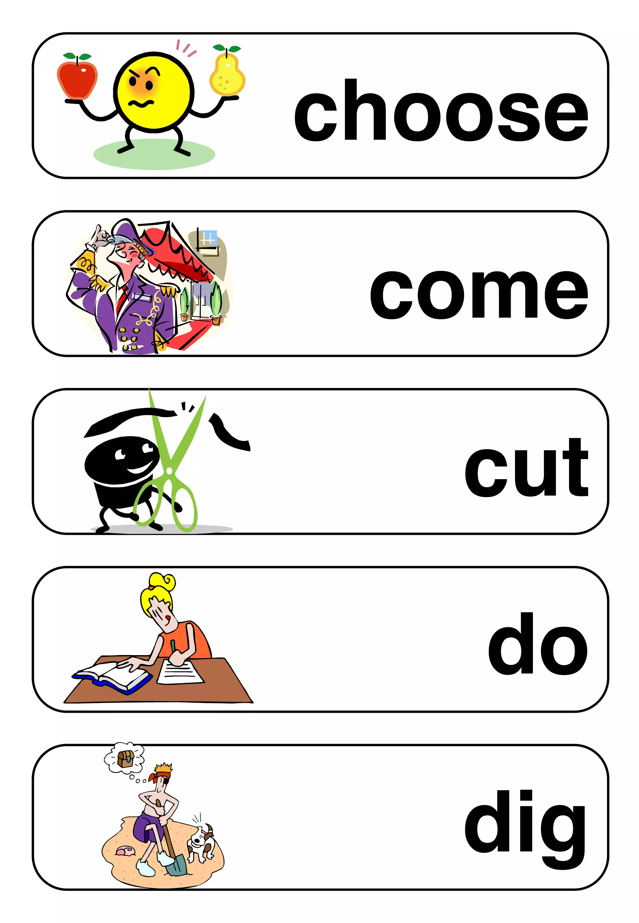 Irregular Verb Wall for Display | PDF