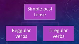 Irregular verbs | PPTX