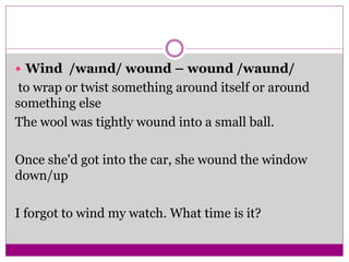 Irregular verbs | PPTX | Injuries | Diseases and Conditions
