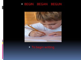 Irregular verbs | PPT