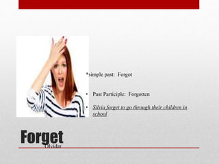 Irregular verbs | PPTX