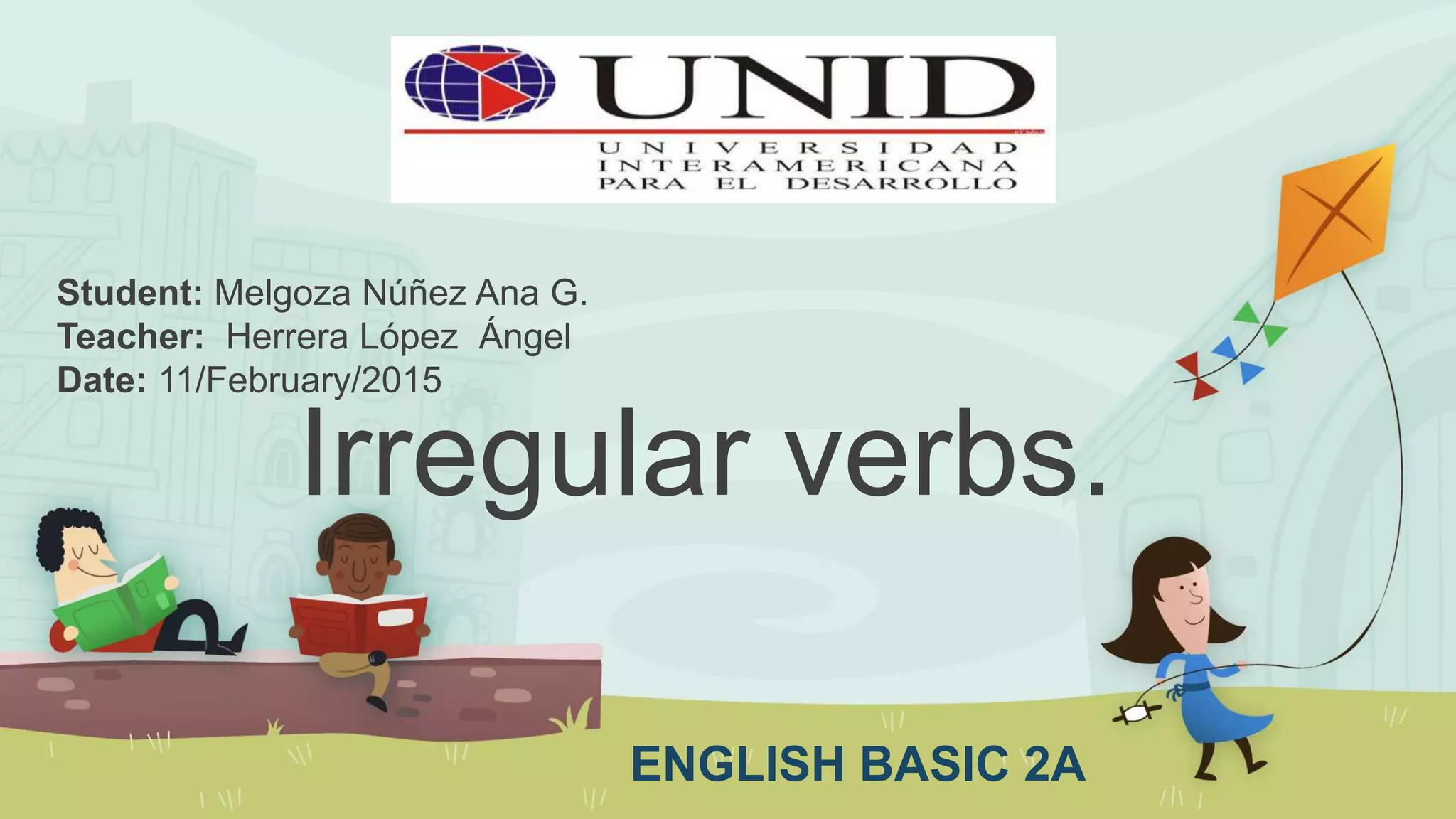 Irregular verbs. | PPT