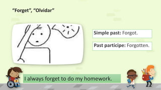 Irregular verbs. | PPT