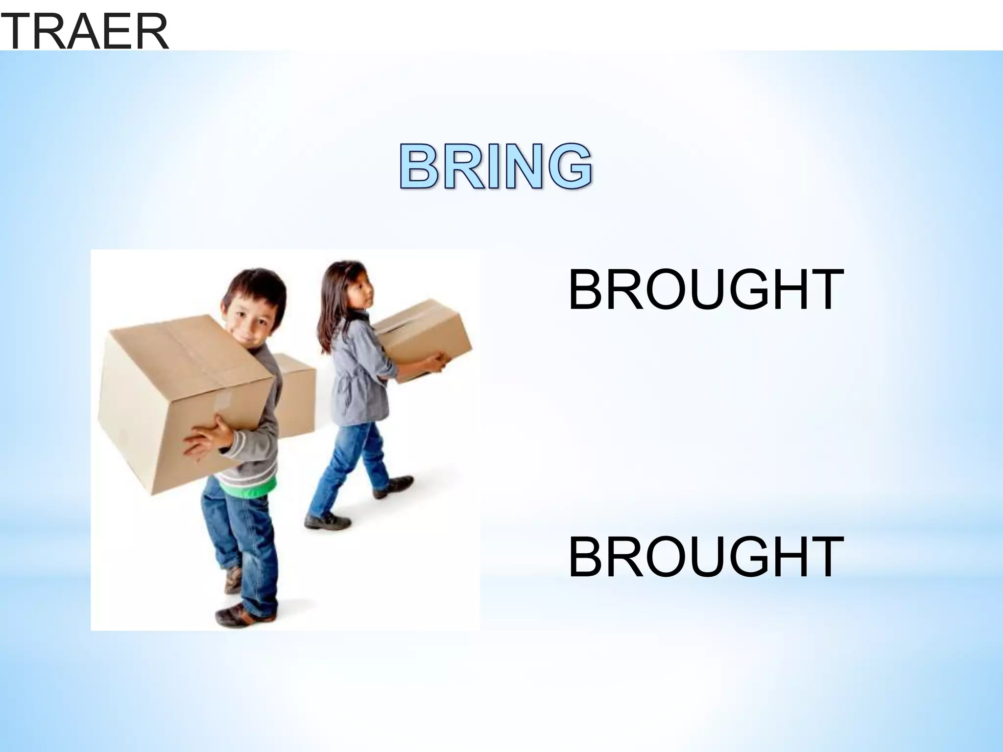 Irregular verbs | PPTX