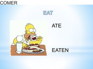 Irregular verbs | PPTX