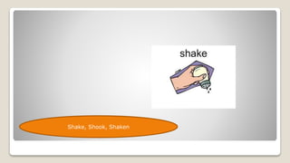 Irregular verbs | PPTX