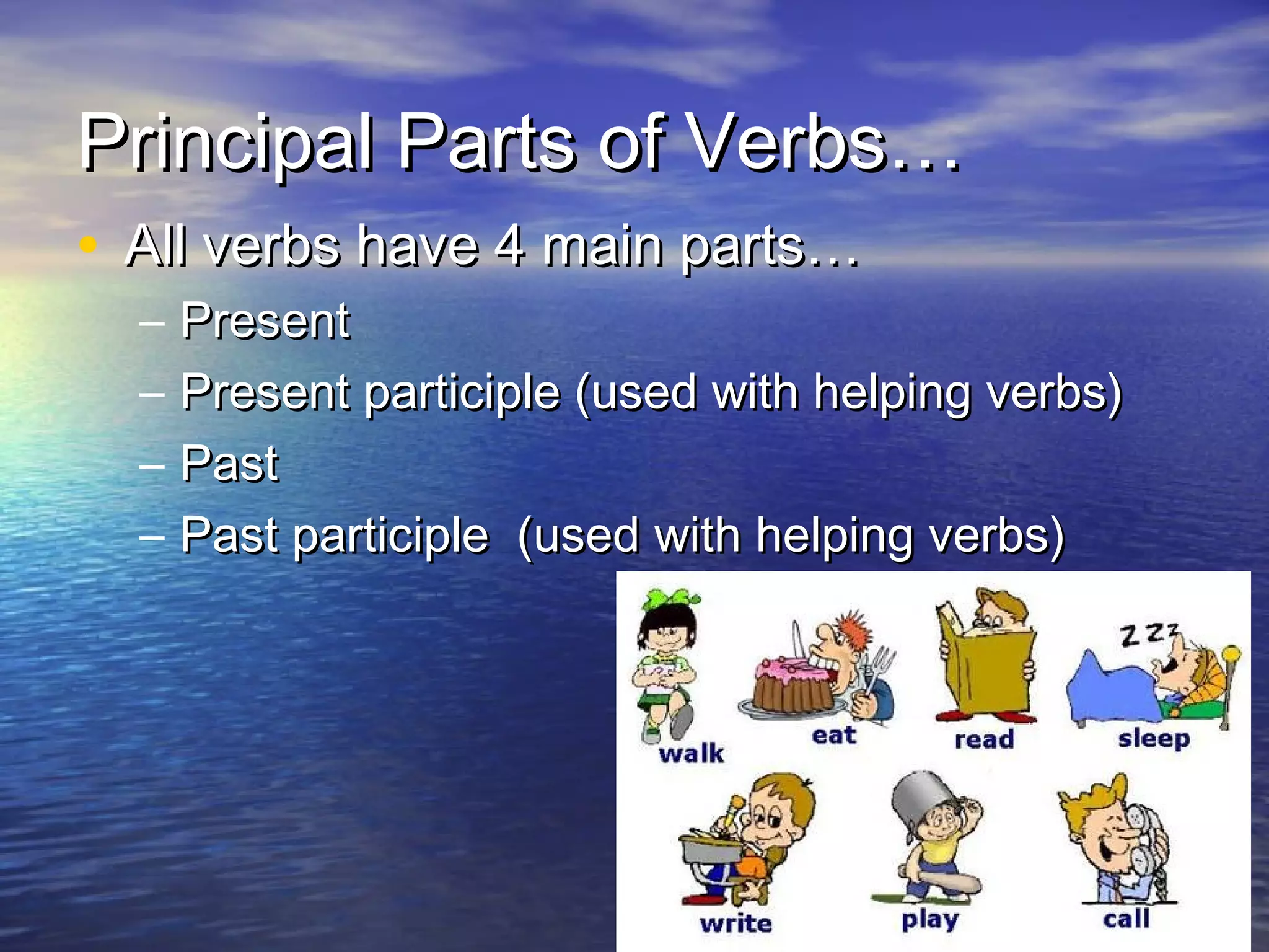 Irregular verbs | PPT