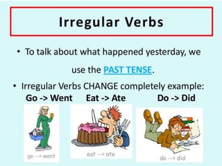 Irregular verbs | PPTX