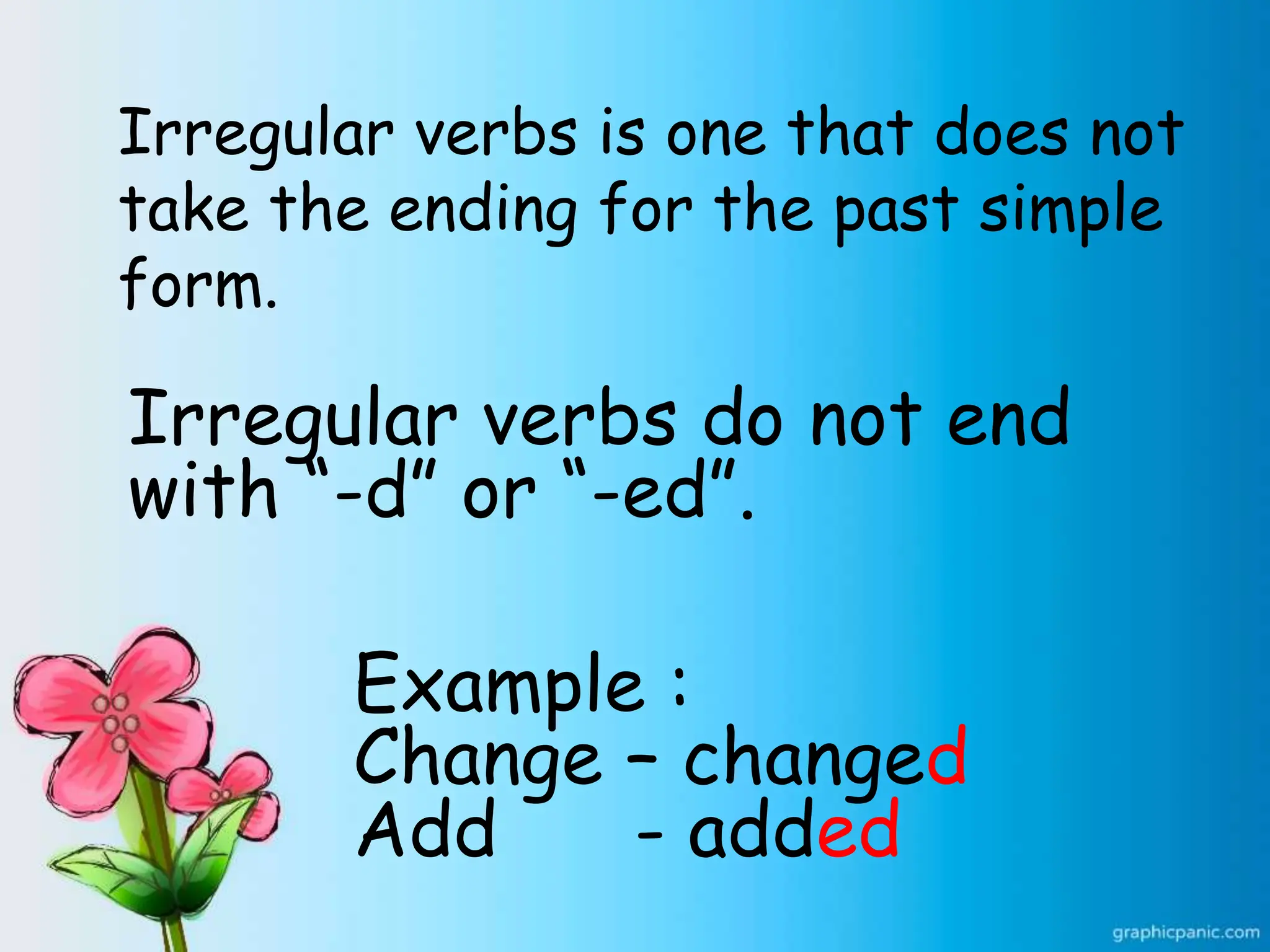 APRESENTAÇÃO SOBRE OS IRREGULAR VERBS.pptx