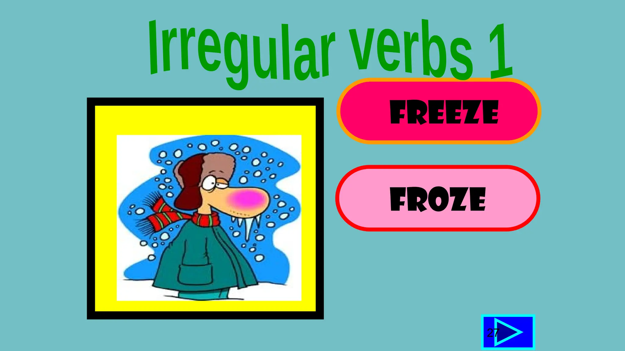irregular simple Past tense verbs in English | PPT