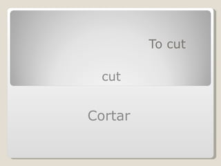 Irregular verbs.atividades | PPT