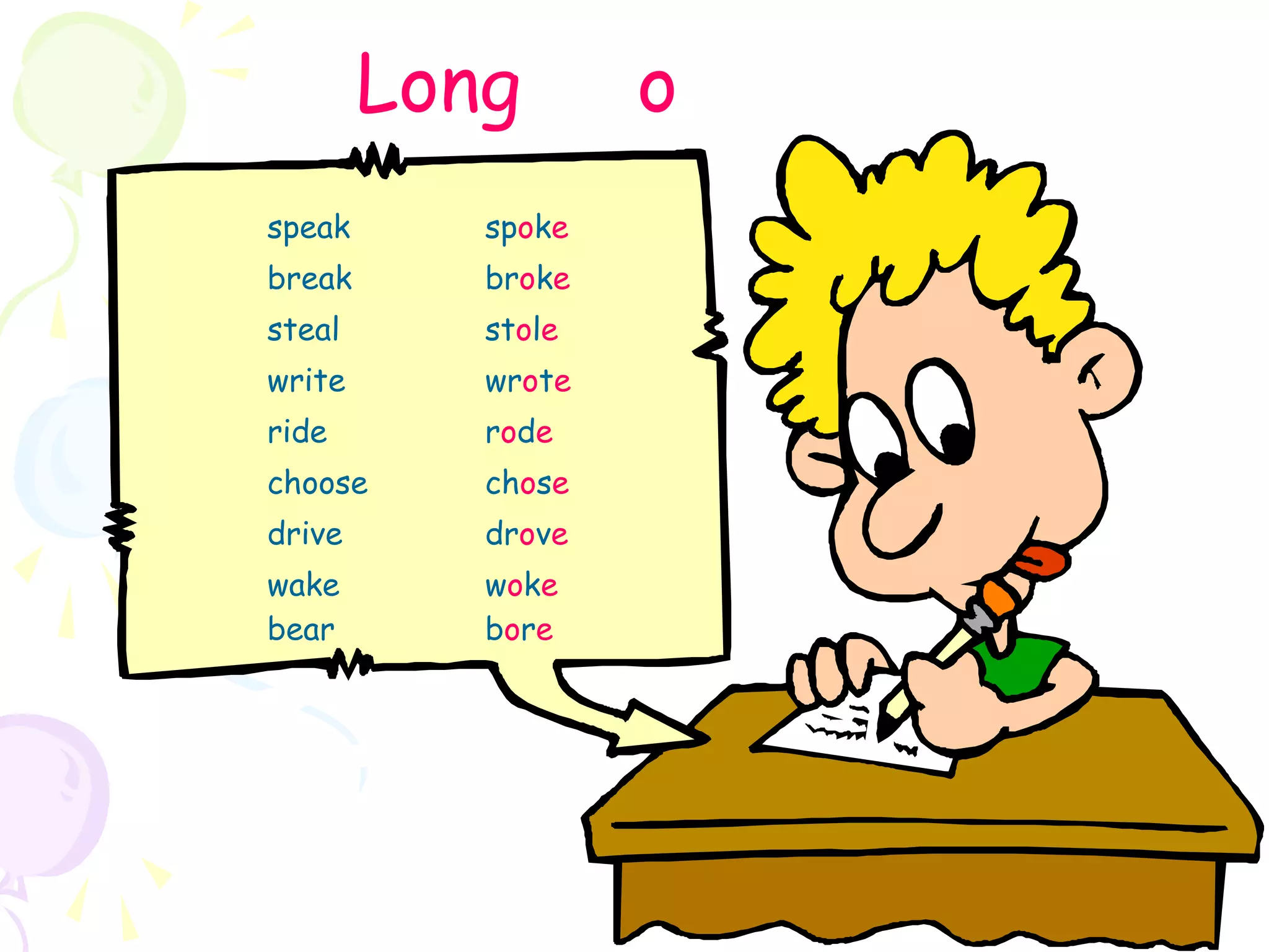 Irregular verbs for preintermediate | PPT