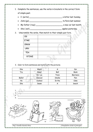 Irregular verbs 6 to | PDF