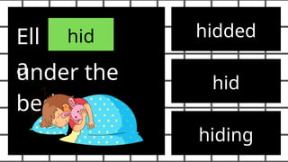 irregular verb (simple past tense)-teachers' class-Monday, 2nd ...