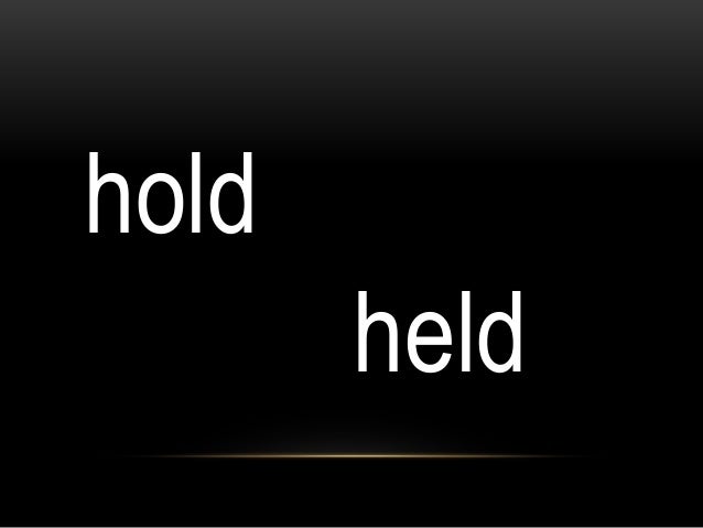 Irregular verbs past