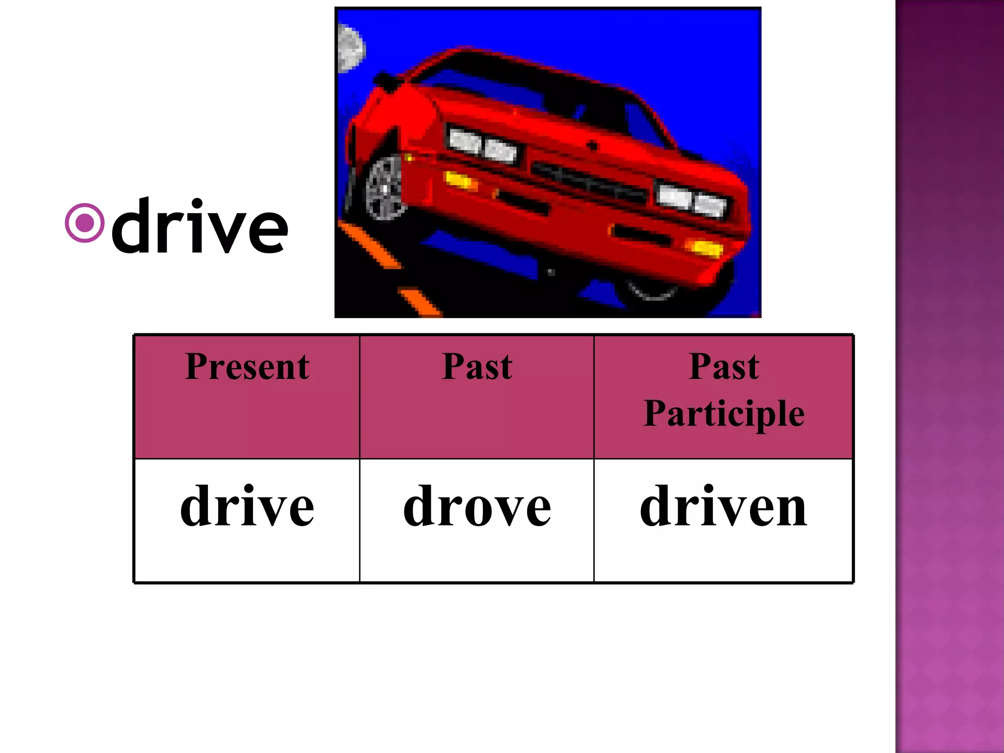 Irregular Verbs | PPT