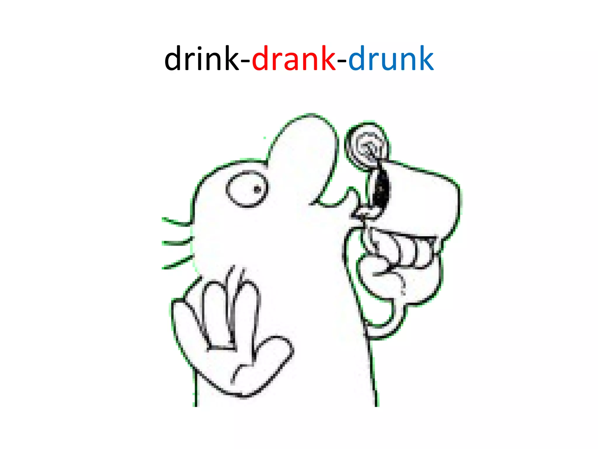 Irregular Verbs With Pictures | PPT