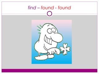 Irregular verbs with pictures | PPT