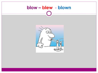 Irregular verbs with pictures | PPT