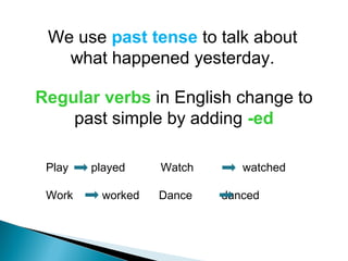 Irregular verbs | PPT