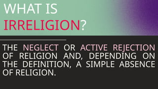 IRRELIGION BSP .pptx