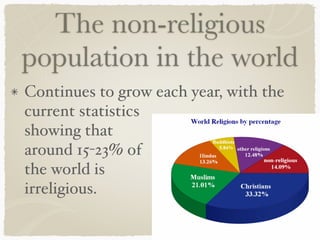 Non-Religion Slides | PPT
