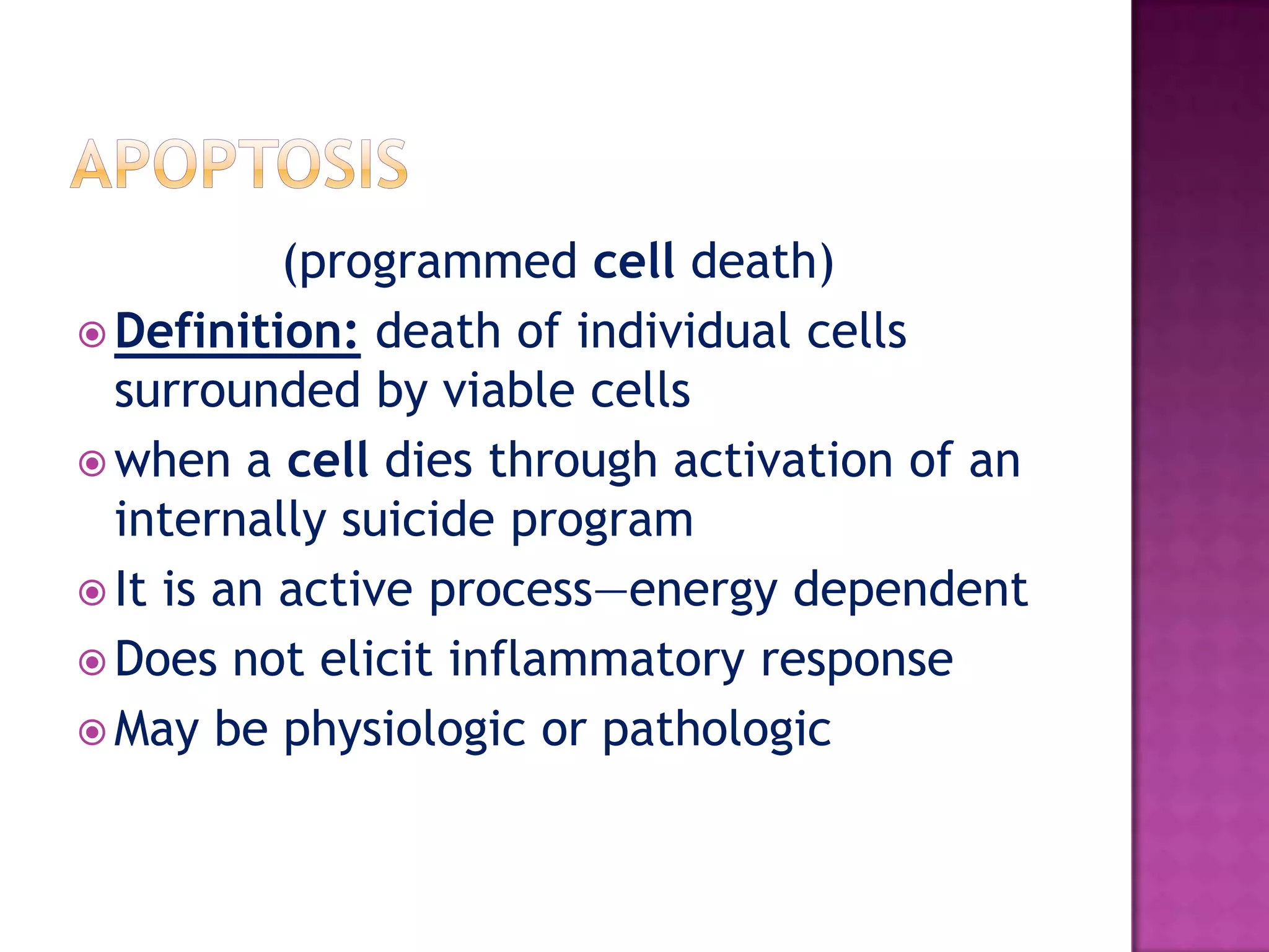 Irreversible cell injury | PPTX